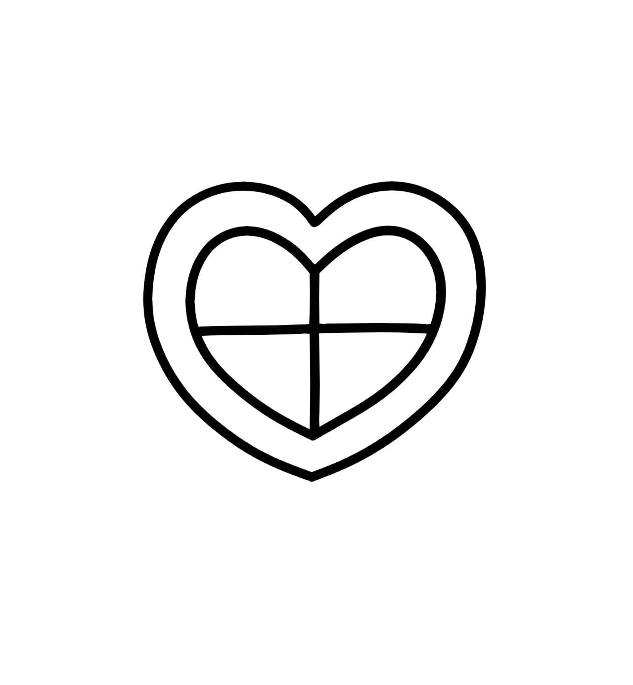 round windows - easy cartoon window coloring sheets ...