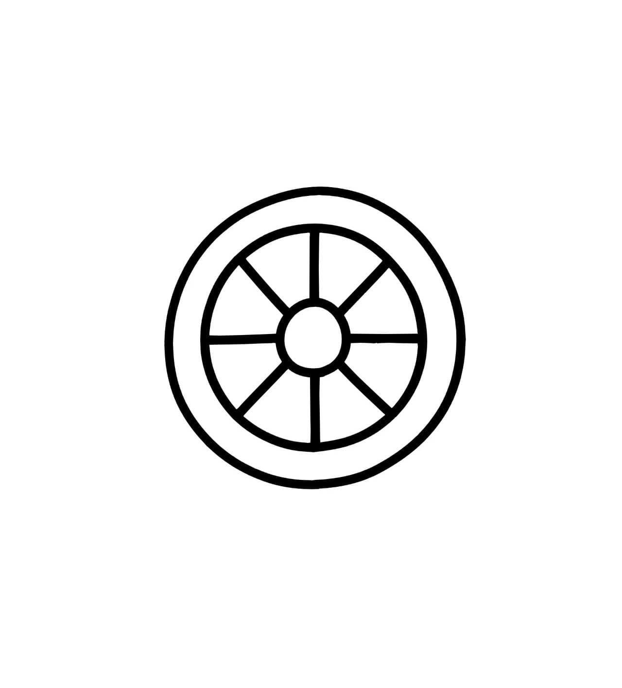 round windows - easy cartoon window coloring sheets ...